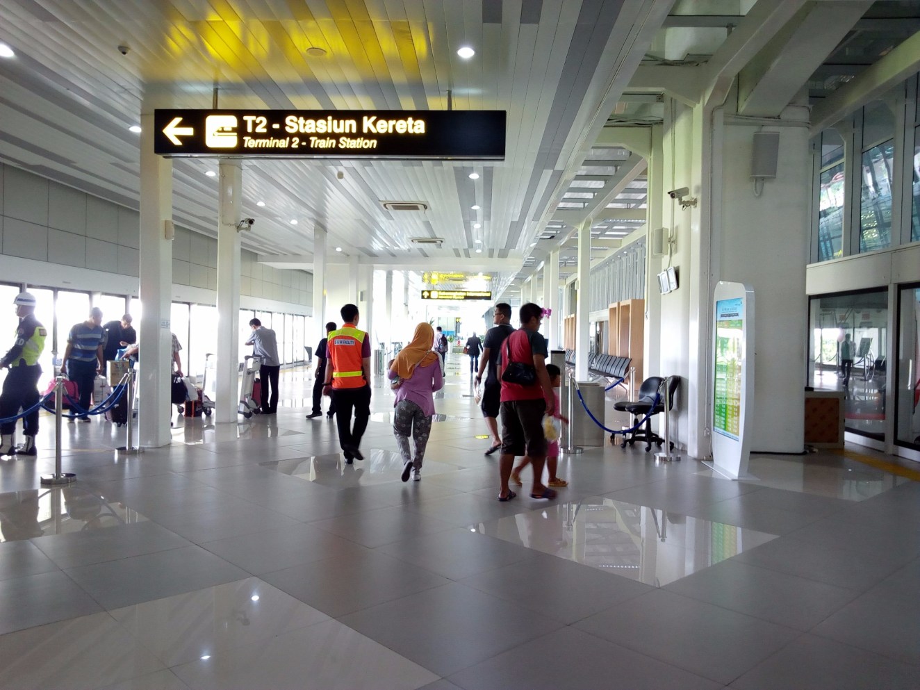 Skytrain, Connecting The 3 Terminals in Soekarno Hatta International ...
